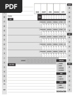 Ironsworn Blank Ironlands Map Topo | PDF