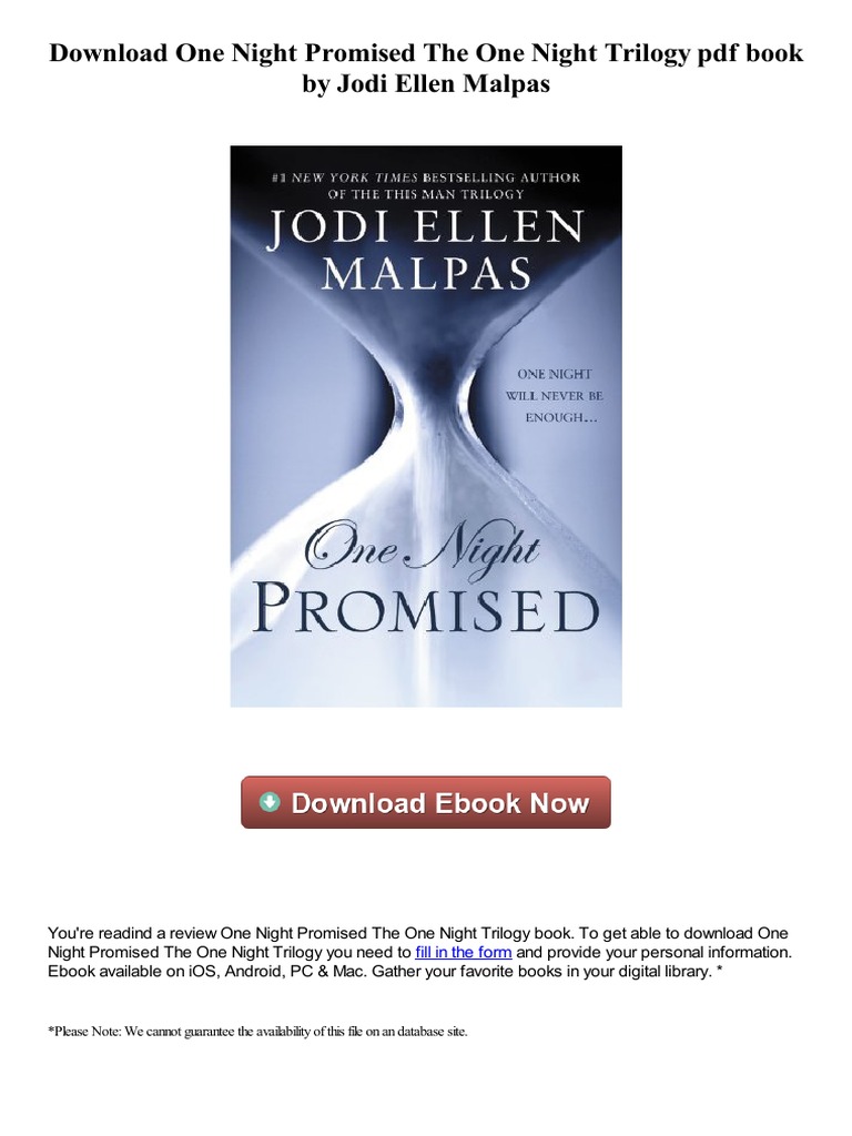 One Night Promised The One Night Trilogy PDF Book by Jodi Ellen Malpas ...