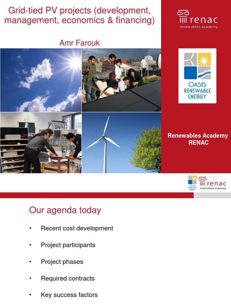 PV Grid-Tied Project MGMT & Economics PDF | PDF | Photovoltaics ...