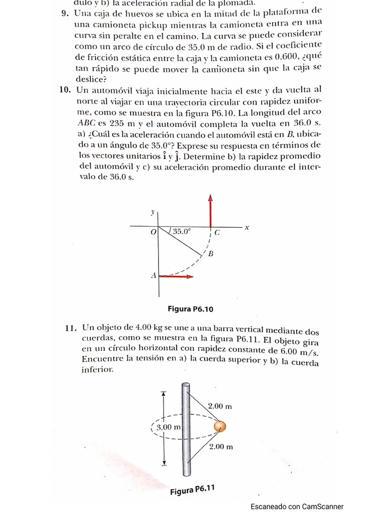 Capitulo 6 Ejercicio 9-10-11 y 53 | PDF