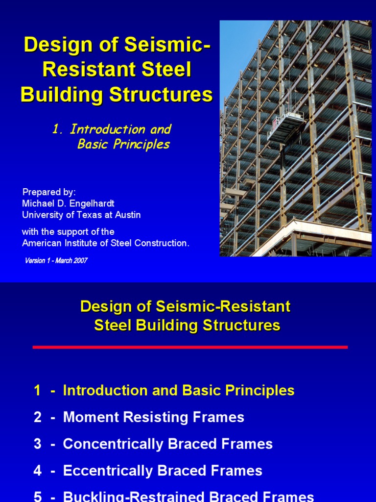 Design of Seismic-Resistant Steel Building Structures | PDF | Buckling ...