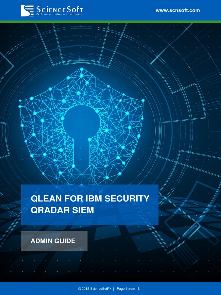 QLean For QRadar Admin Guide 1.2.0 | PDF