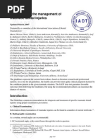 IADT Guidelines for Tooth Avulsion Management | PDF | Dentistry ...