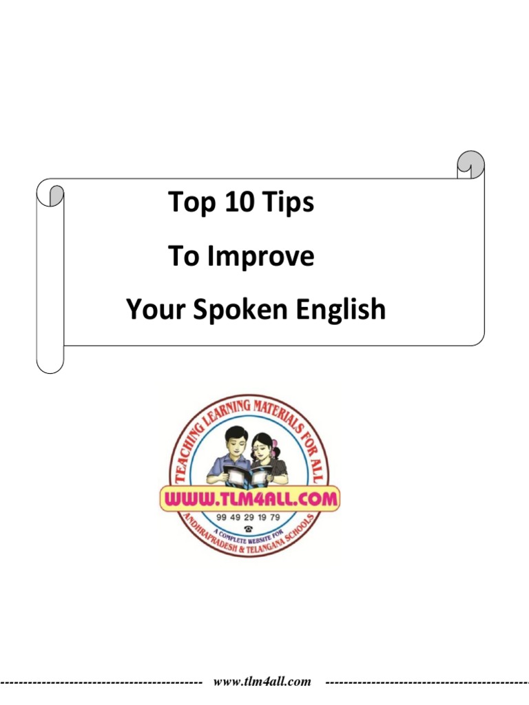 Top 10 Spoken English Tips PDF | PDF | Speech | English Language