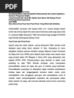 Teks Ucapan Ydp Pibg 20222023 | PDF