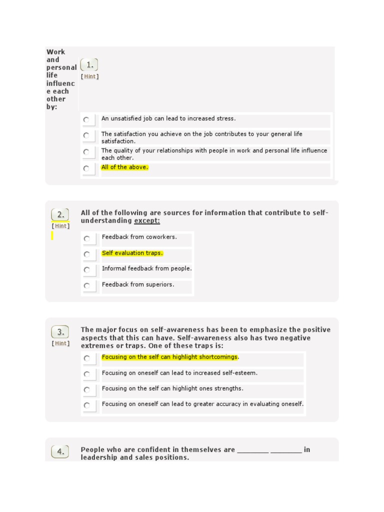 Leap Study Matter-5 | PDF | Self Esteem | Attitude (Psychology)