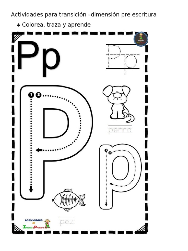 Actividades para Transición 4 | PDF