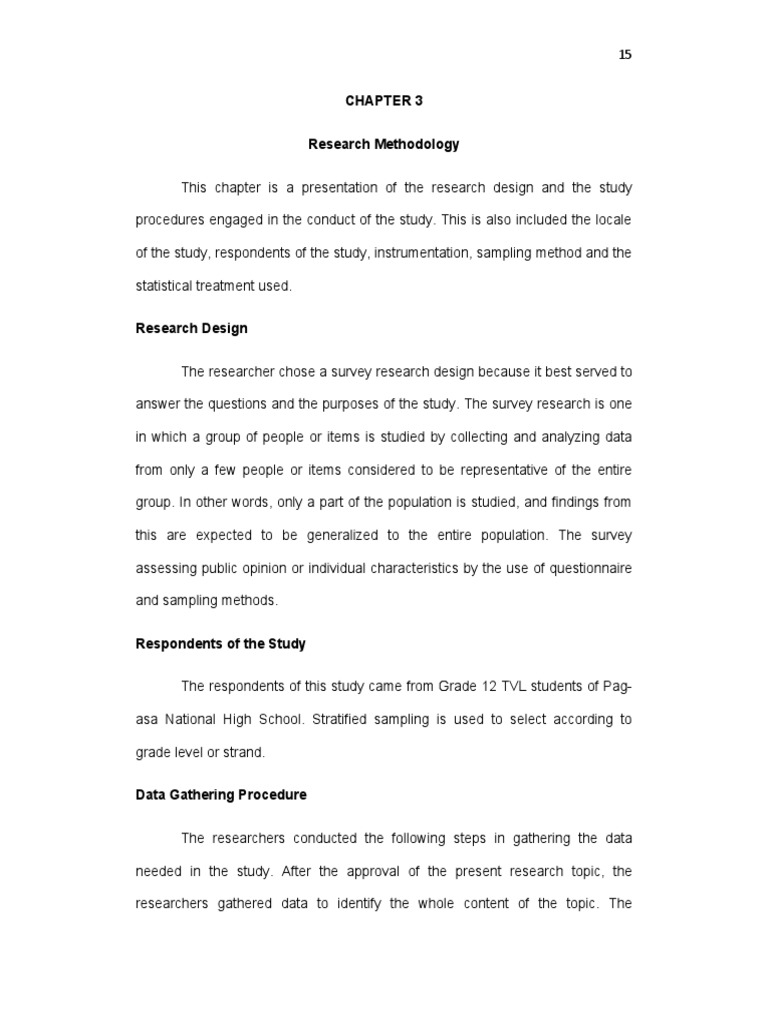 Chapter#3 | PDF | Survey Methodology | Inquiry