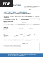 Formato Solicitud de Registro Civil | PDF | Política | Gobierno
