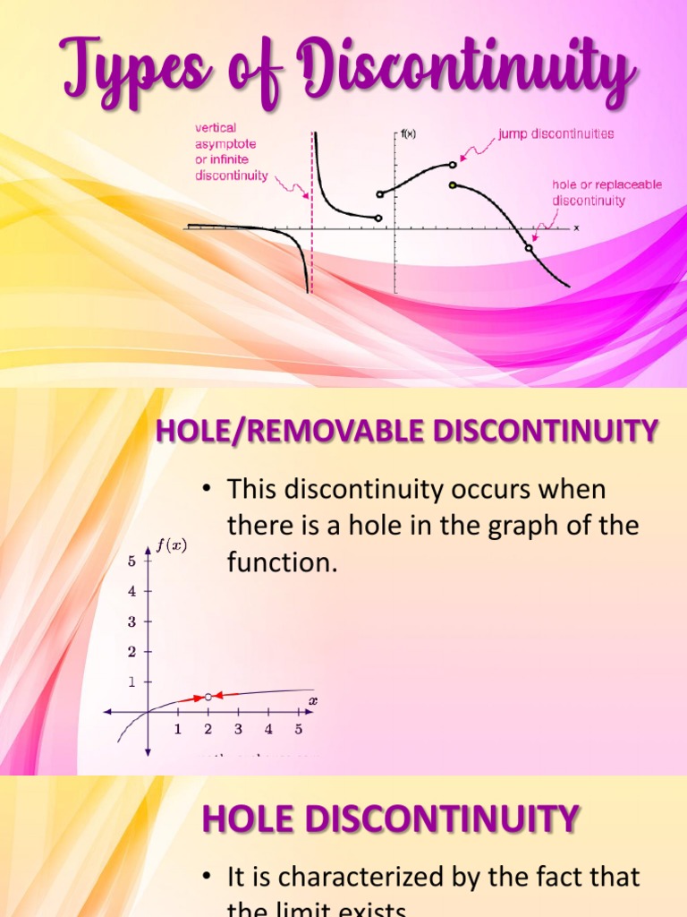 Types of Discontinuity | PDF