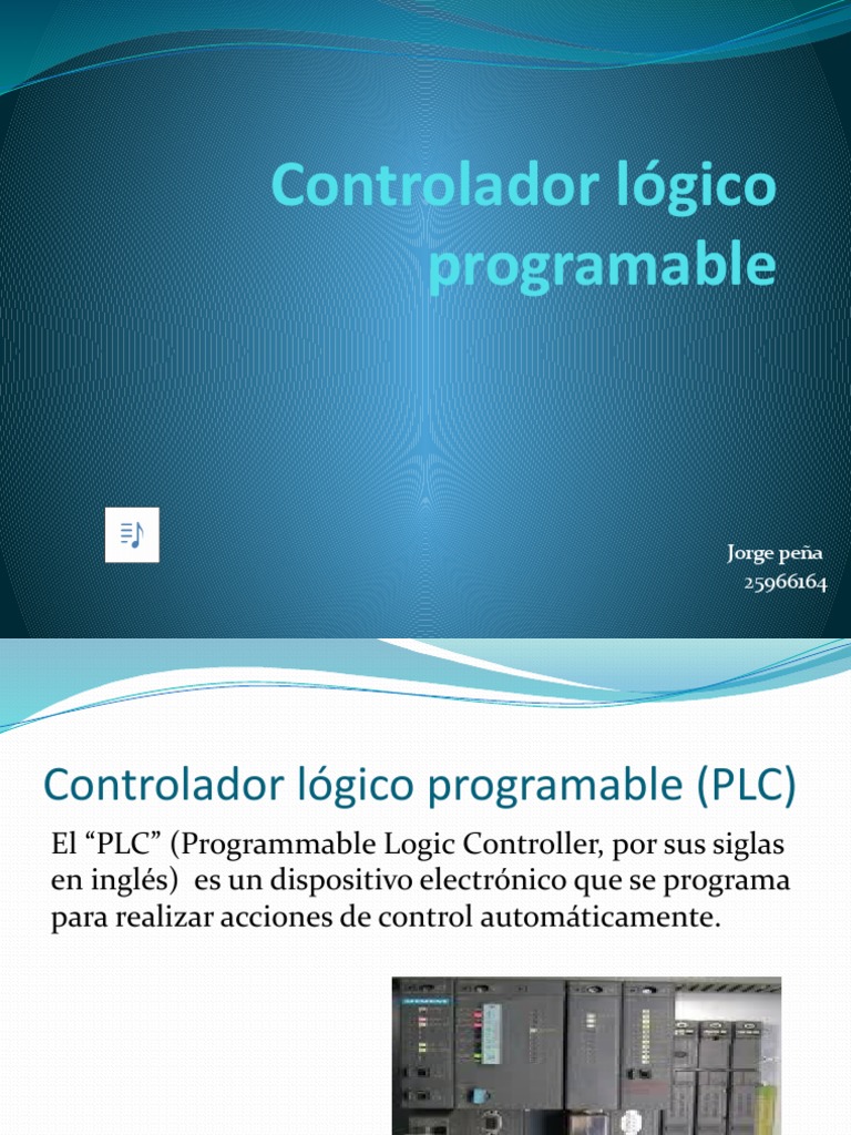 Partes y Tipos de PLC: Guía Completa | PDF | Controlador lógico ...