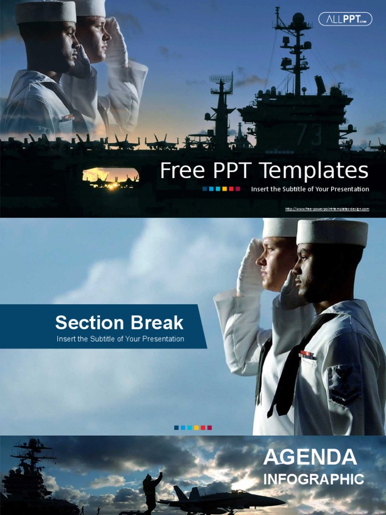 Military Navy Ships PowerPoint Templates | PDF | Microsoft Power Point ...