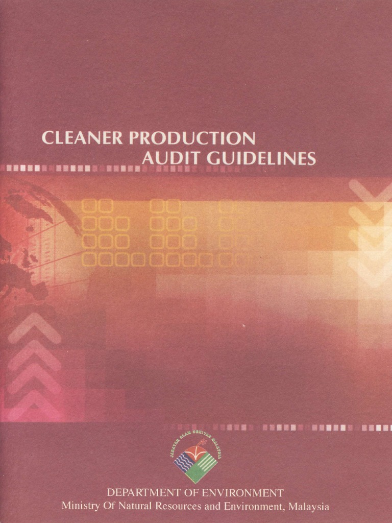Cleaner Production Audit Guidelines | PDF | Audit | Boiler