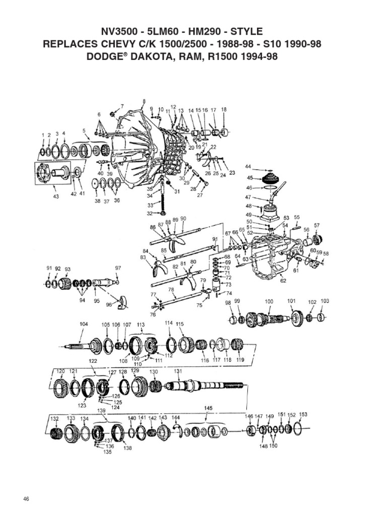 NV3500 | PDF | Bearing (Mechanical) | Mechanical Engineering