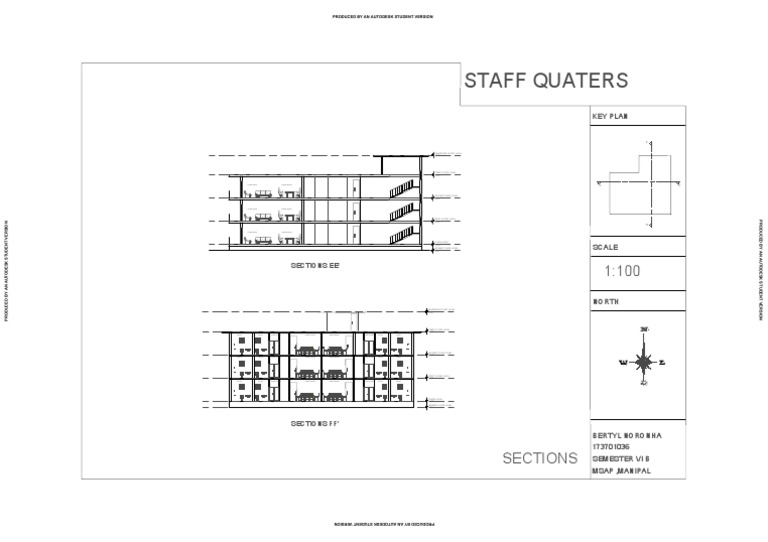 Staff Quaters: Key Plan | PDF