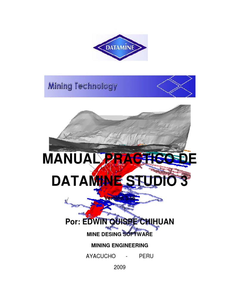 Manual Practico Datamine Studio 3 | PDF | Data Mining | Mining
