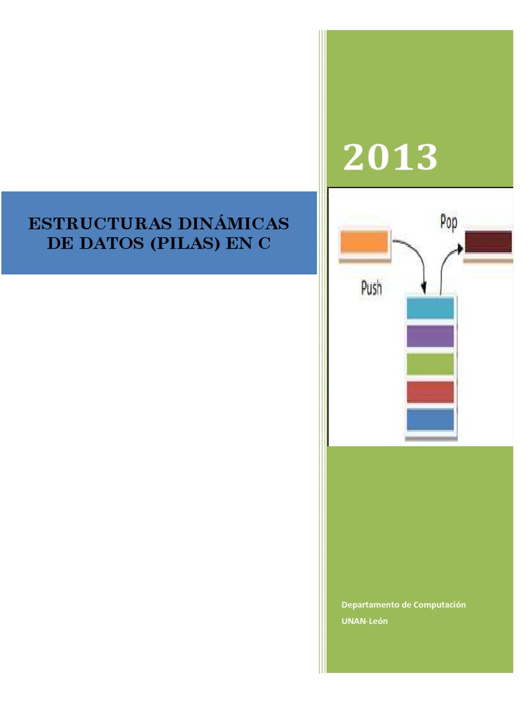 Estructuras Dinámicas de Datos (Pilas) en C | PDF | Puntero (Programación de computadora ...