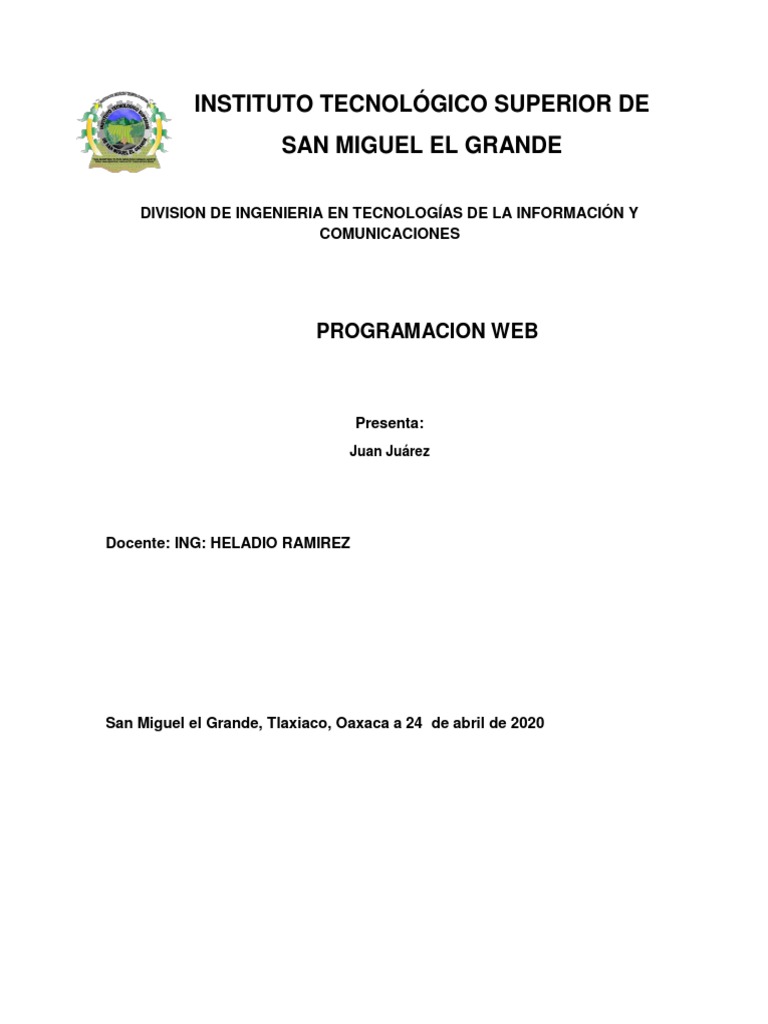 Web Lado de Cliente | PDF | Script Java | Servidor web