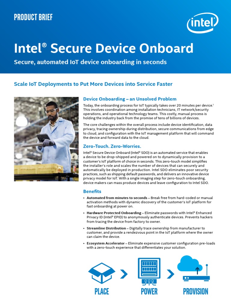 Intel Secure Device Onboard Product Brief PDF | PDF | Internet Of ...