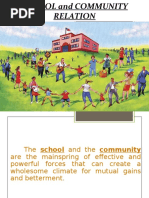 The School and Community Relation | PDF | Community | Motivation