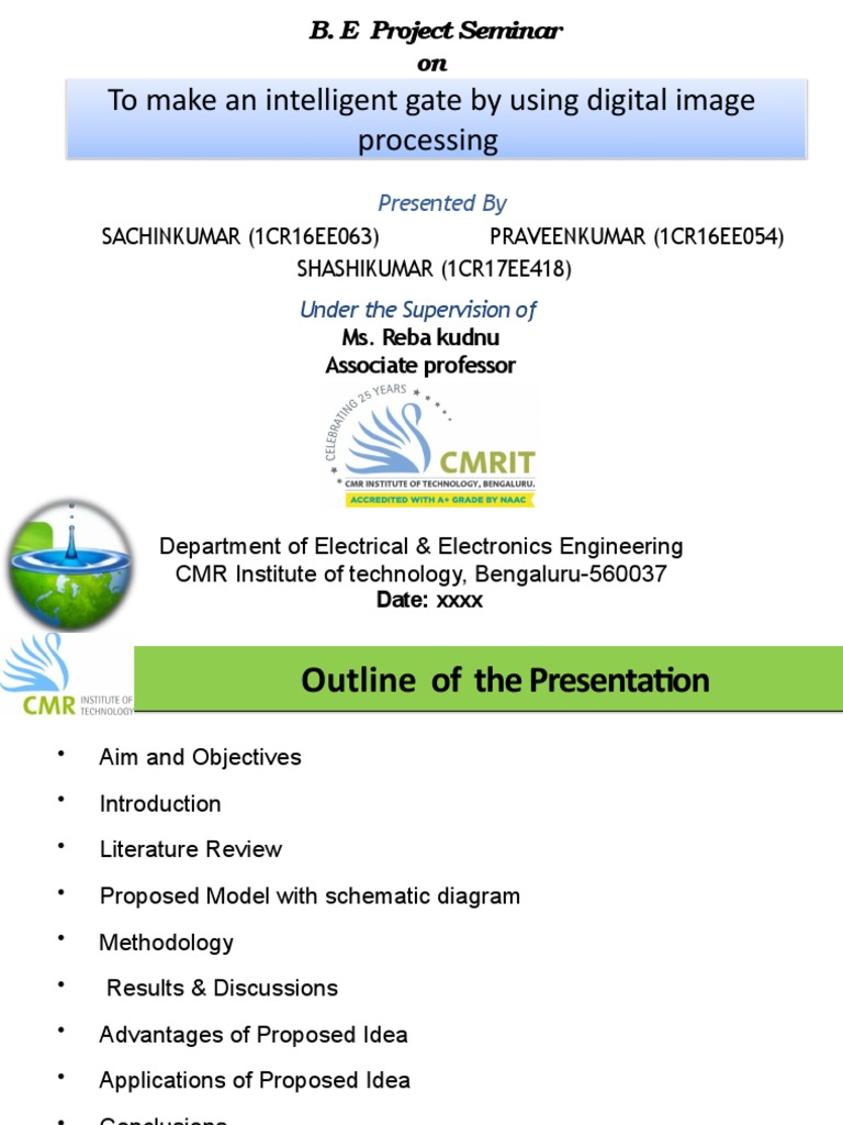 Project Templatefor 8th Sem | PDF