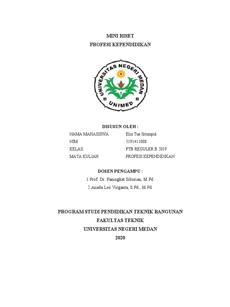 Mini Riset Profesi | PDF | Karier & Perkembangan