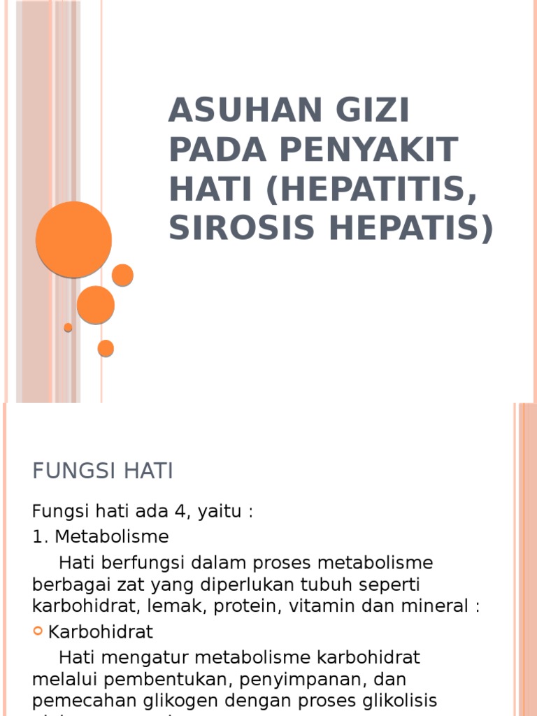 Vitamin Hati untuk Hepatitis B | PDF