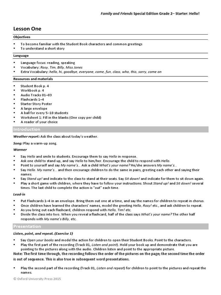 G2 Selective LessonPlan Starter | PDF | Vocabulary | Reading Comprehension