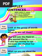 PDF How To Make Complex Sentences Using Aaawwubbis Words | PDF ...
