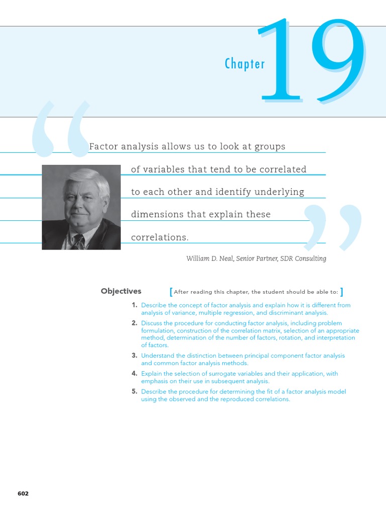 Factor Analysis2 | PDF | Factor Analysis | Correlation And Dependence