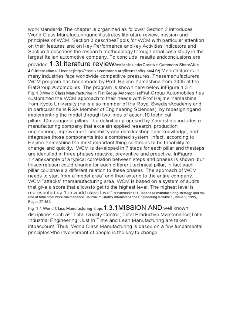 1.3literature Review: 1.3.1mission and | PDF | Engineering | System