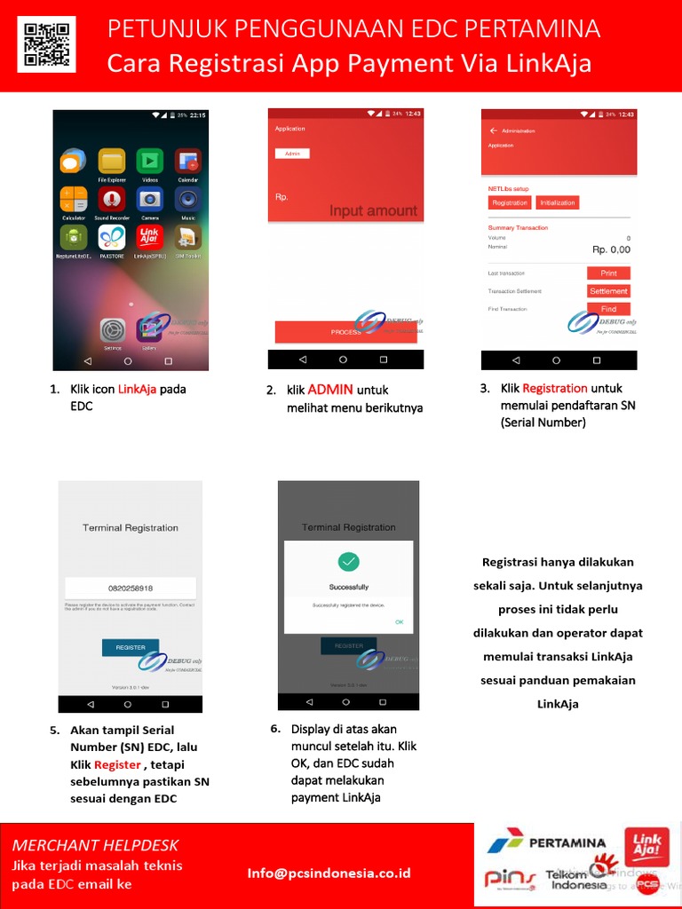 Panduan Regis Linkaja Edc | PDF