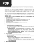 ISA 450: Evaluating Audit Misstatements | PDF | Financial Audit | Audit