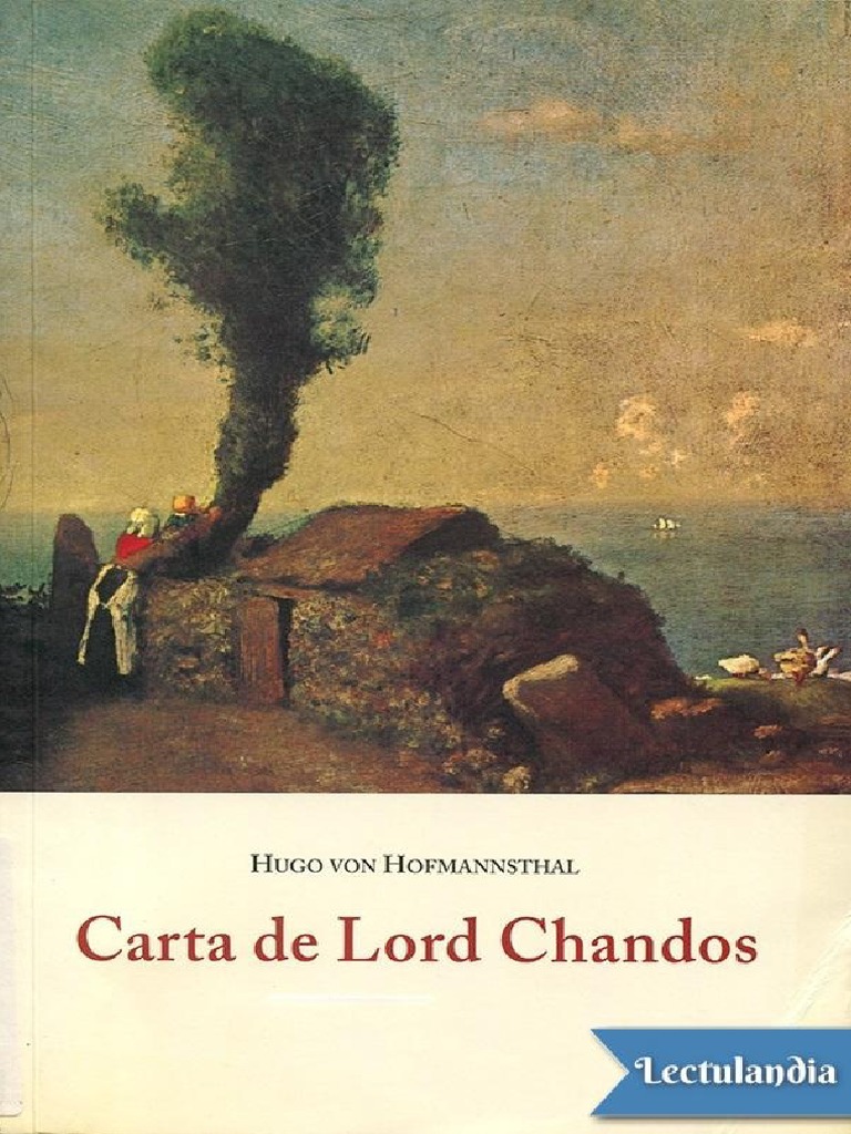 Carta de Lord Chandos - Hugo Von Hofmannsthal | PDF | Verdad | Realidad