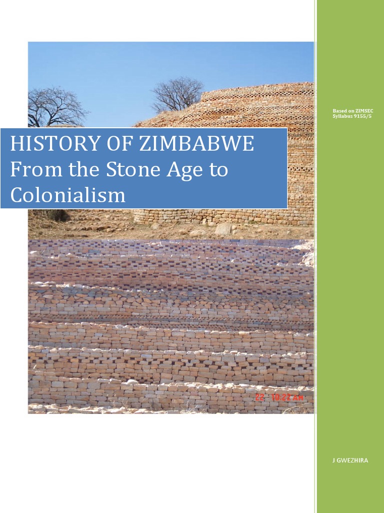 History of Zimbabwe From The Stone Age To Colonialism Signed | PDF ...