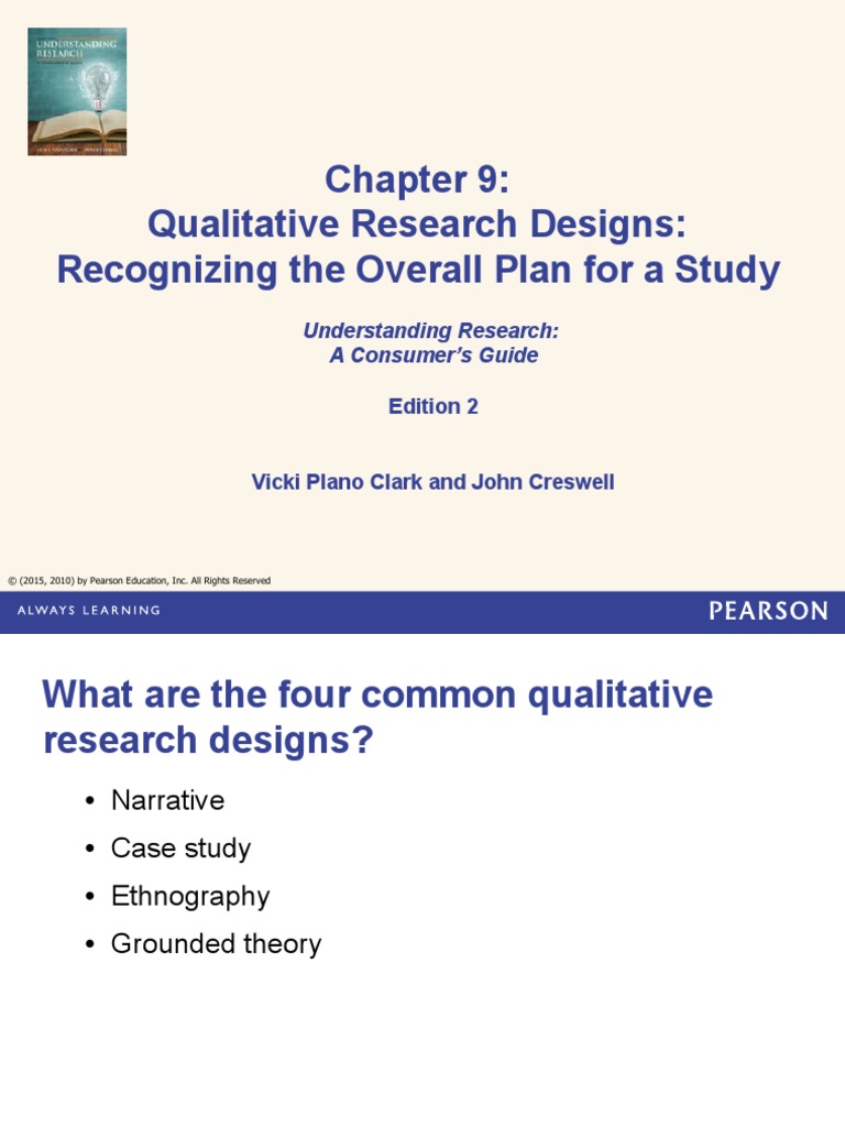 Ch. 9. Qualitative Research Designs | PDF | Qualitative Research ...