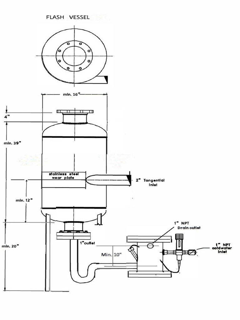 Condensate Flash Vessel | PDF