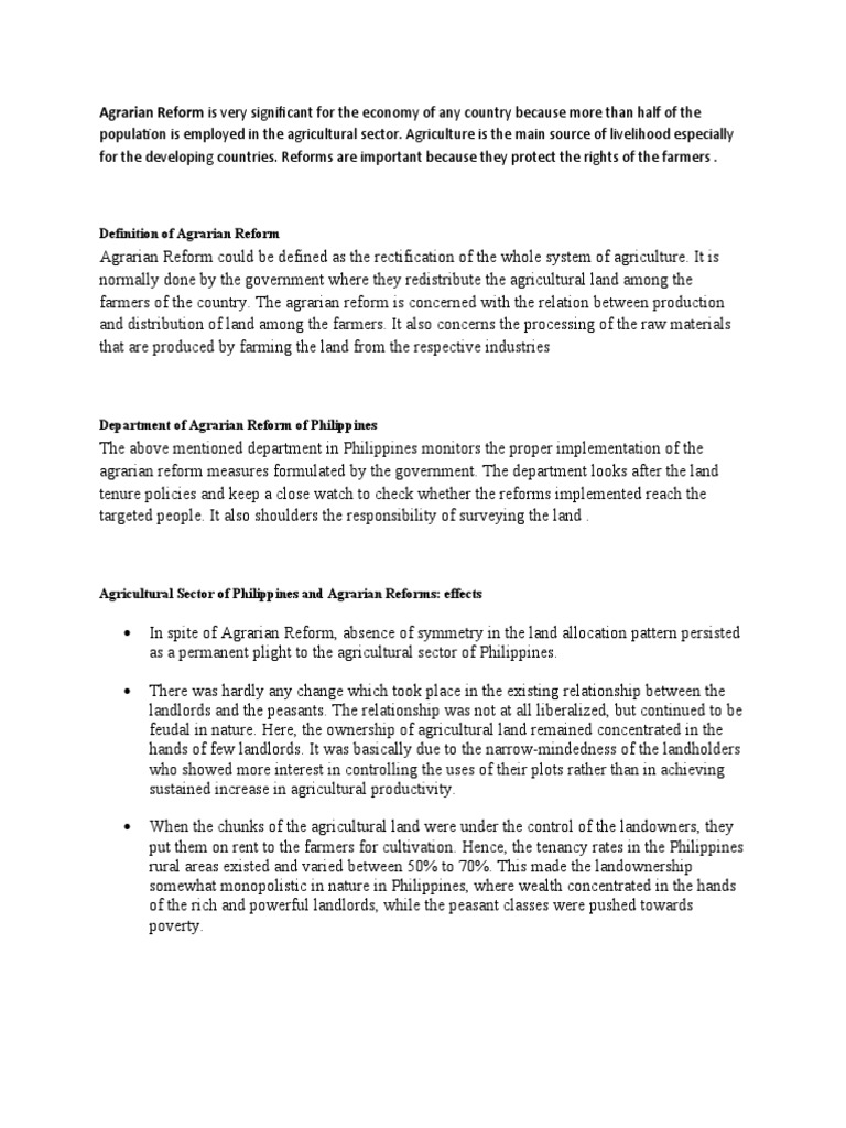Land Tenure System | PDF | Leasehold Estate | Agriculture