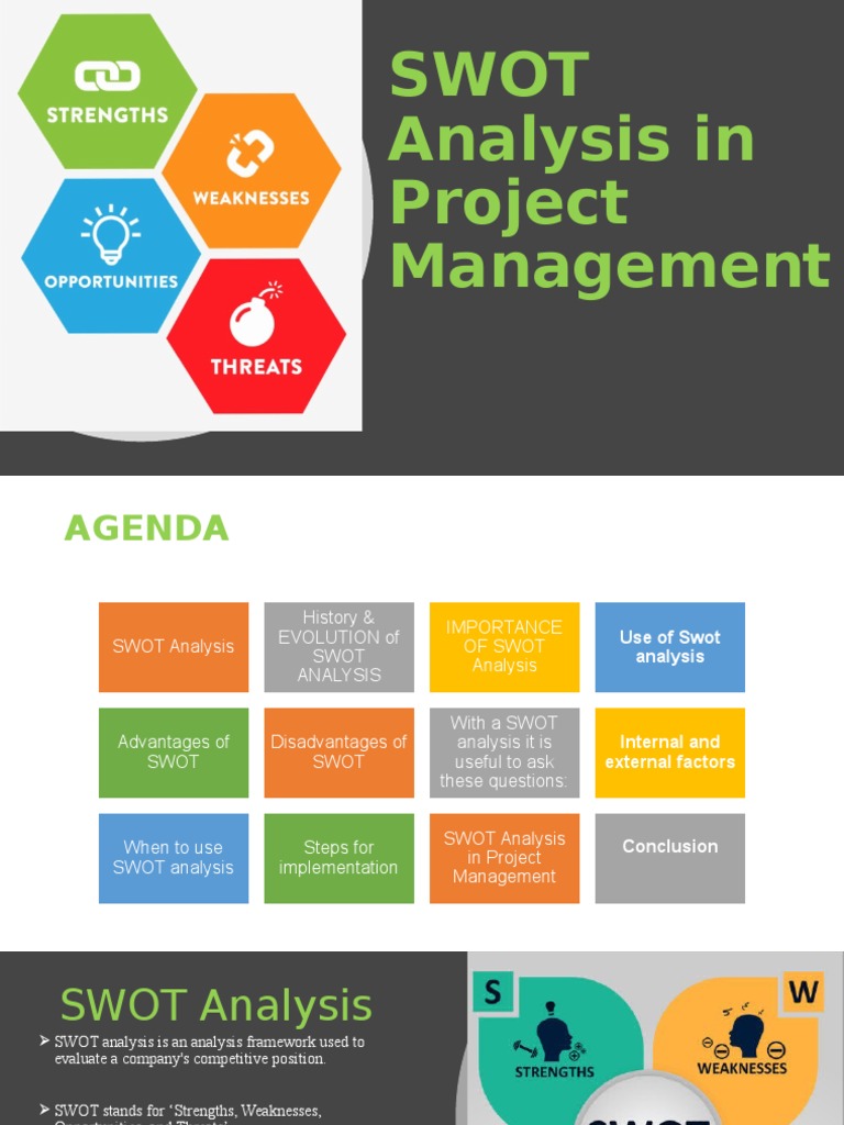 Swot Analysis in Project Management | PDF | Swot Analysis | Business