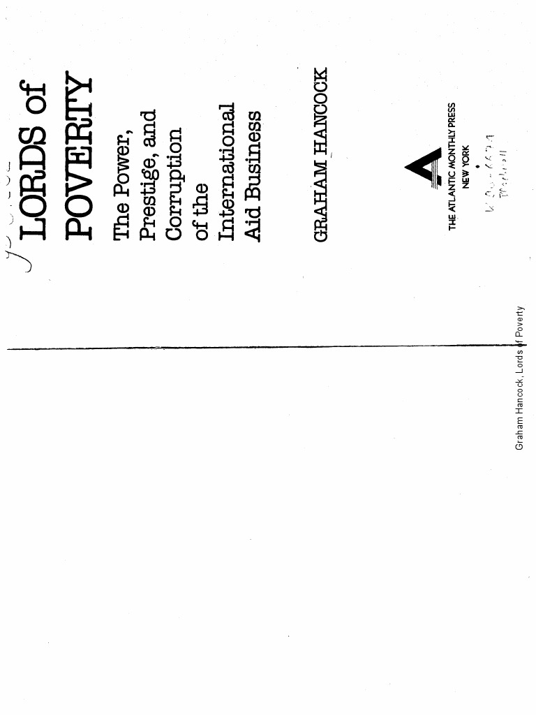 Lords of Poverty by Graham Hancock | PDF