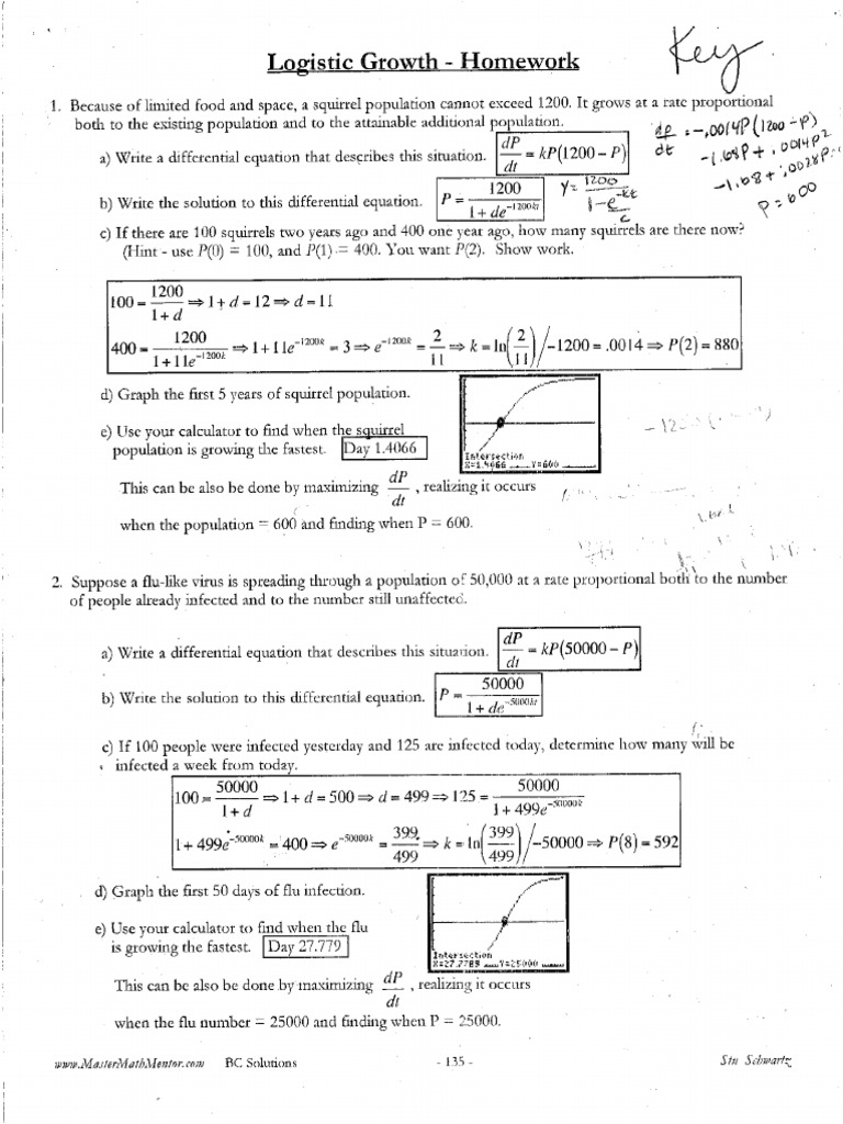 Logistic Growth Ws Ogpt6b PDF | PDF