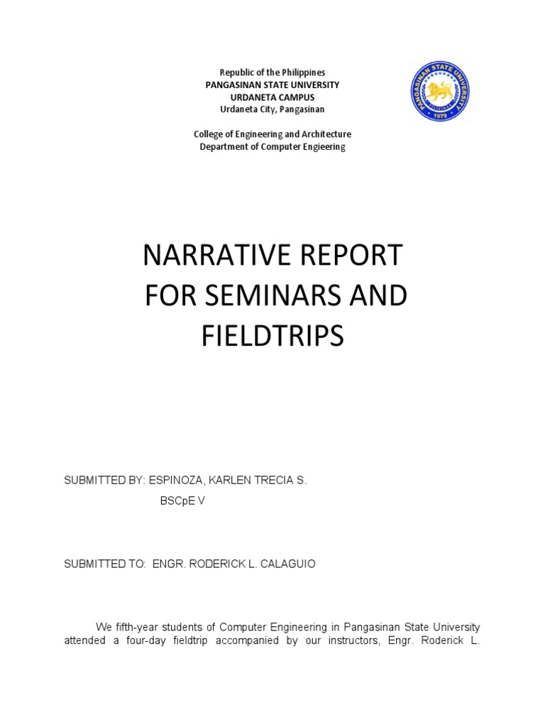 Narrative Report | PDF | Computer Network | Cyberspace