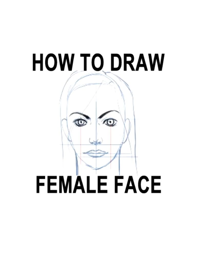 How to Draw Female Face Proportions | PDF | Career & Growth | Self ...