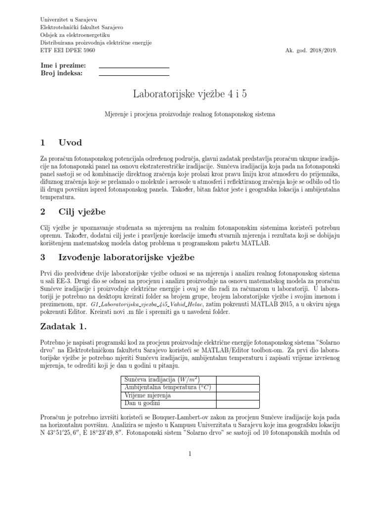 DPEE Laboratorijske Vjezbe 4i5 | PDF