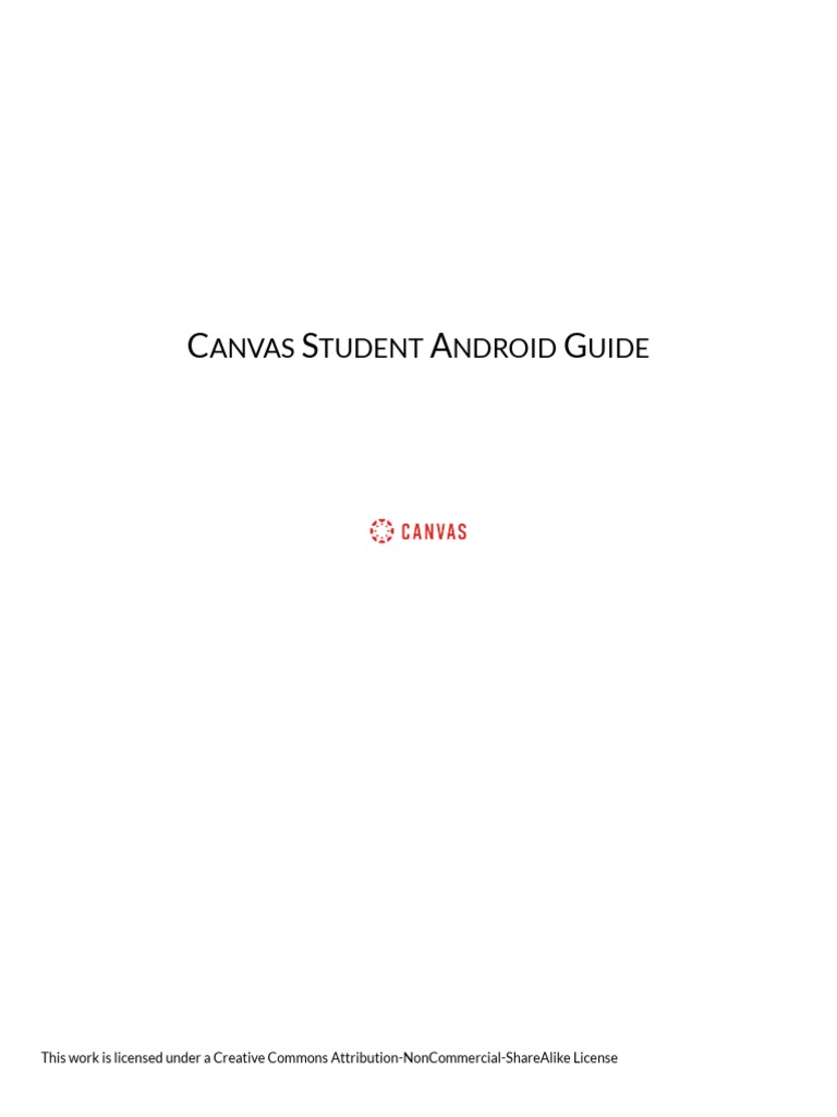 Canvas Student App Android Guide | PDF | Android (Operating System ...