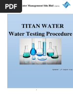 Boiler Water Parameters | PDF | Chemistry | Physical Sciences