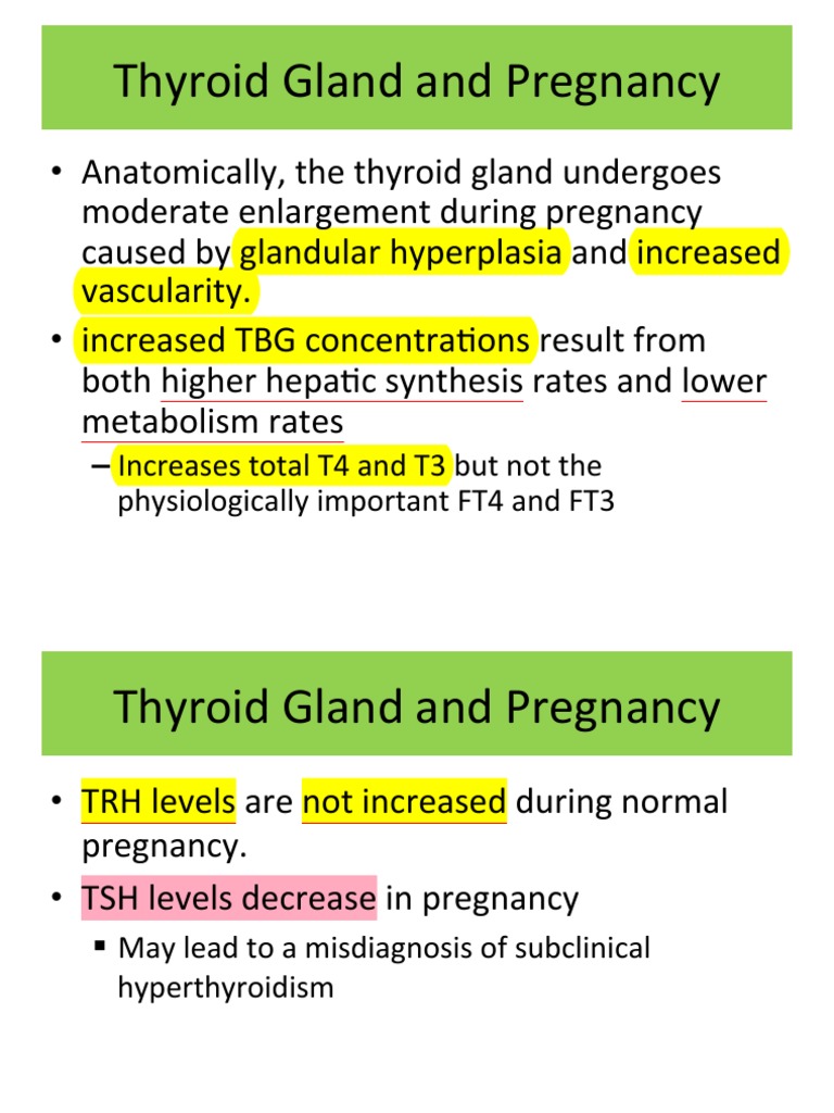 Thyroid Disorders in Pregnancy | Download Free PDF | Hyperthyroidism | Hypothyroidism