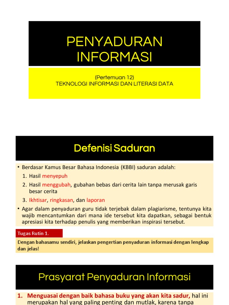Memahami Penyaduran dan Contohnya | PDF | Karier & Perkembangan