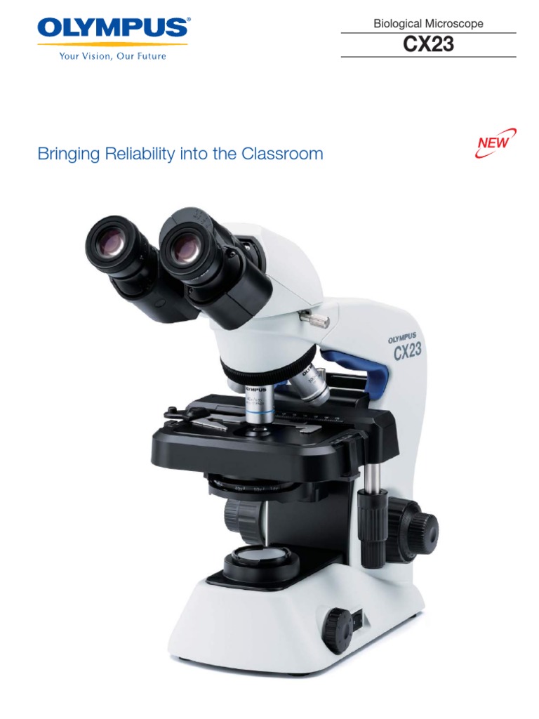 Catalogue Microscope Olympus - CX23 - en PDF | PDF | Microscope | Optics