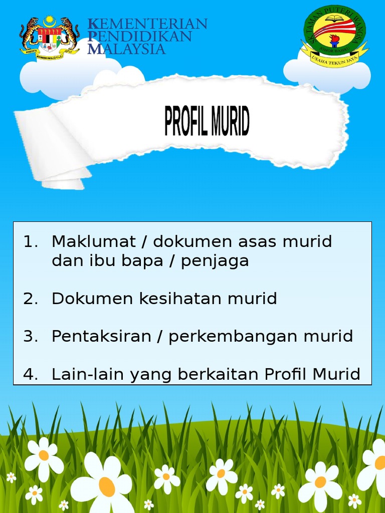 Fail 9 - Profil Murid | PDF